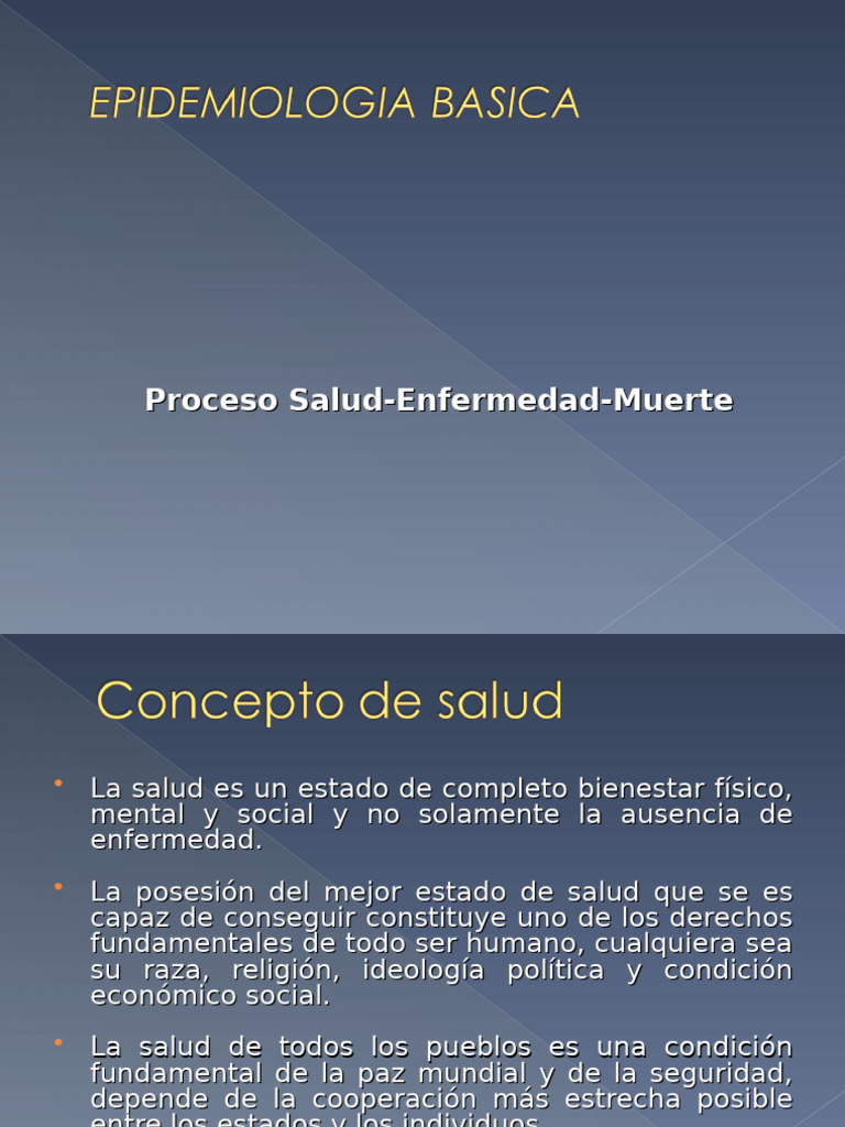 PROCESO SALUD ENFERMEDAD | PDF
