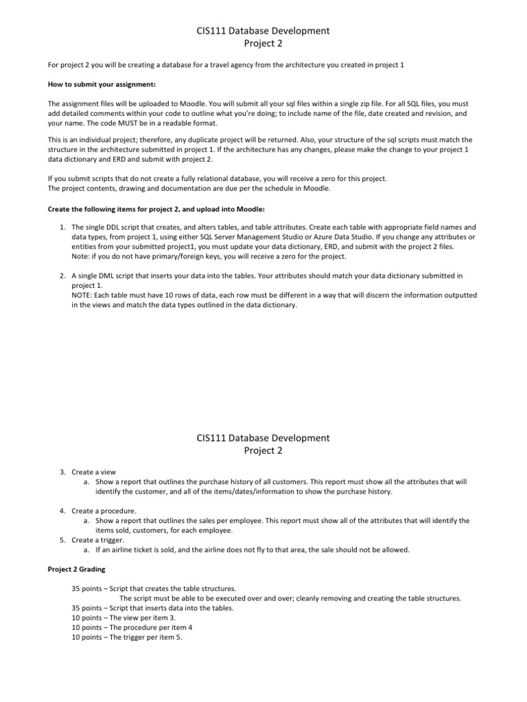 CSC555 System Requirements Engineering - Project2 S25 | PDF | Sql | Table (Database)