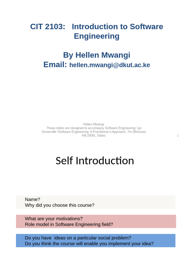 Chap 1 Introduction To Software Engineering | PDF | Software | Software Development Process