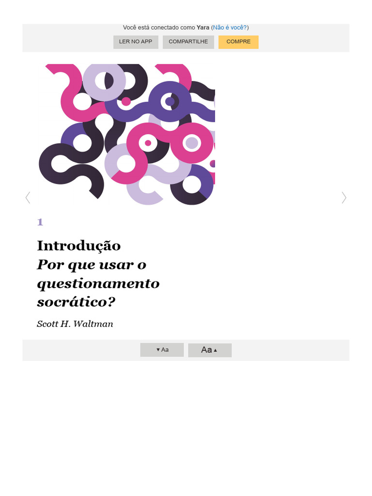 Questionamento Socrático para Terapeutas | PDF