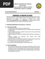 Jinsi Ya Kuandika CV - Mfano Wa CV Wasifu | PDF