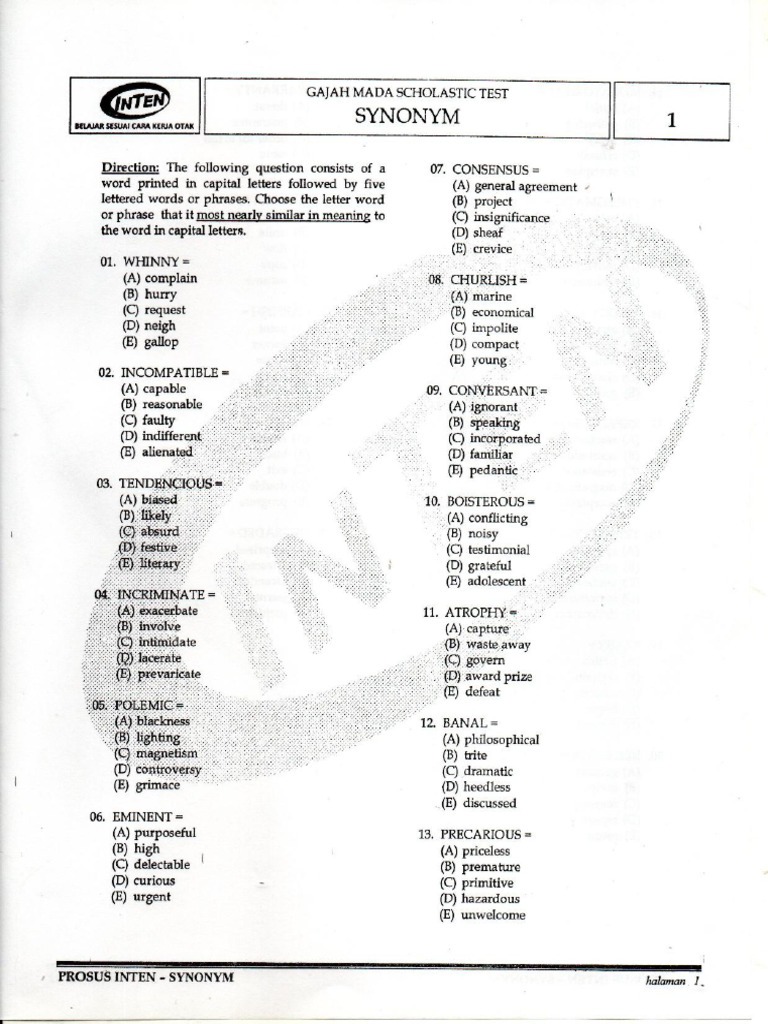 Tpa Set 1 Iup Ugm | PDF