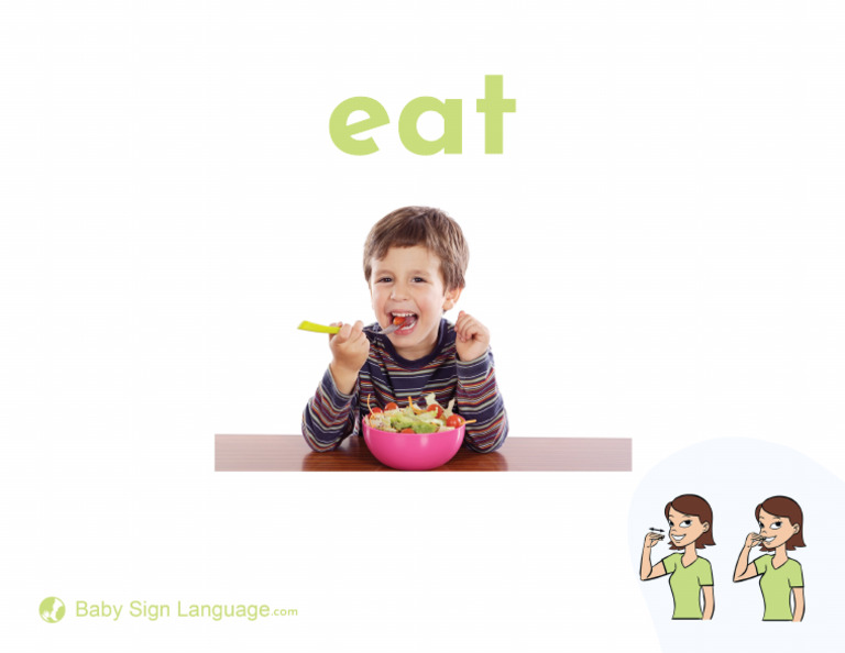 Eat Flash Card | PDF