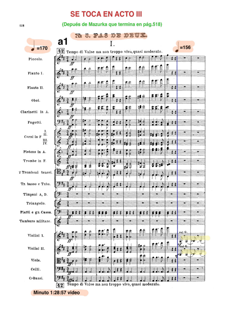 Pas de Deux ACTO III (Para Caleb) | PDF