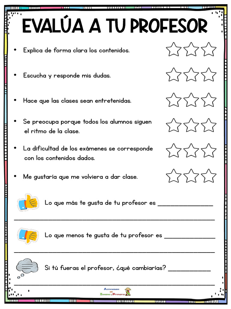 Evalua A Tu Profesor | PDF
