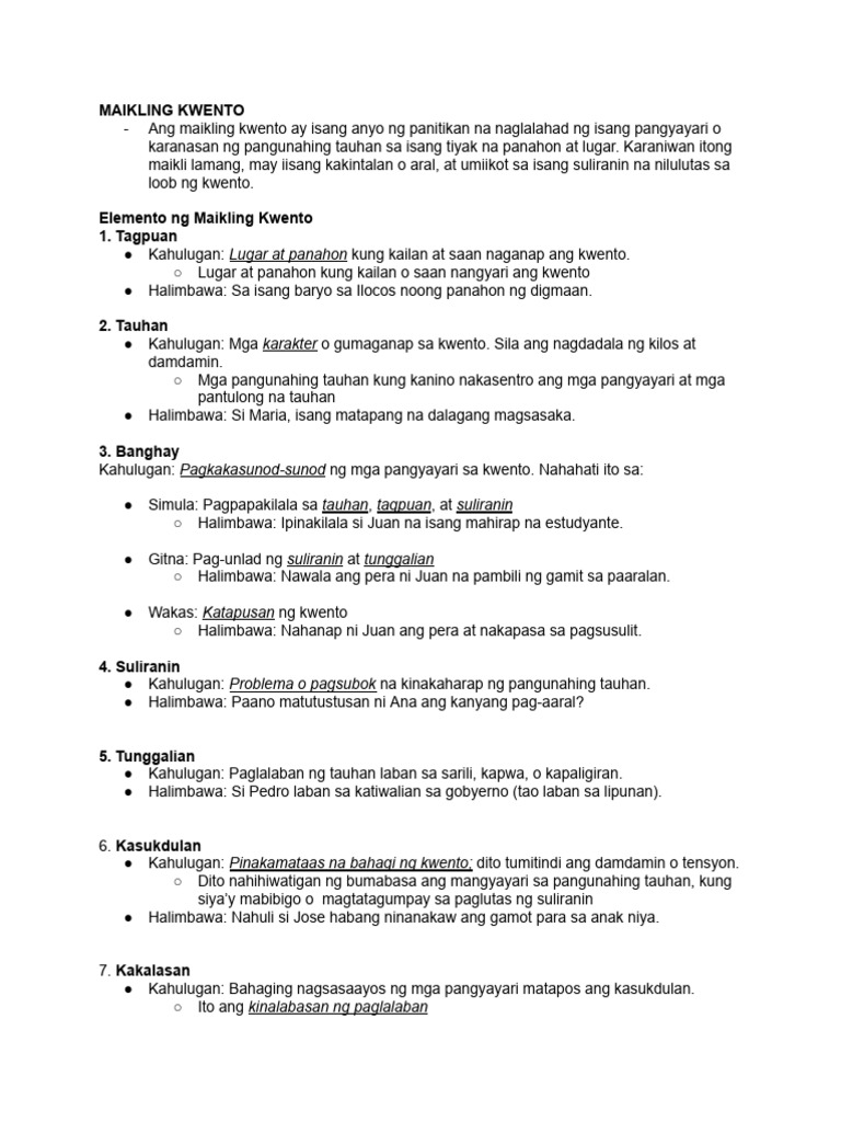 Panitikan (Pre Finals) | PDF