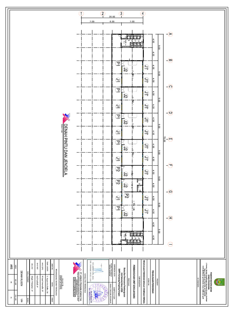Ars - Denah Rencana Pintu | PDF
