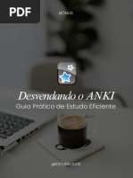Guia Completo de Anki para Estudo Eficaz | PDF | Aprendizado | Memória