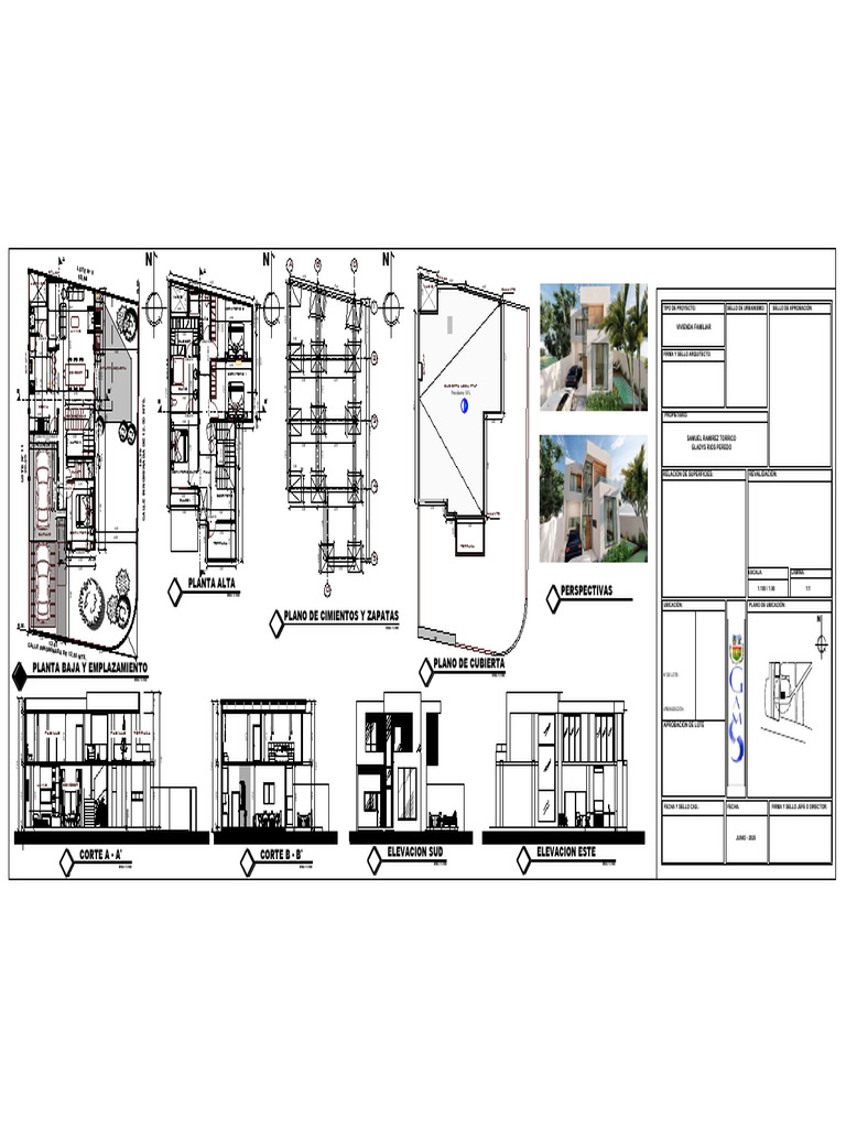 Alta Vida - Plano Arquitectonico - Const-Model | PDF