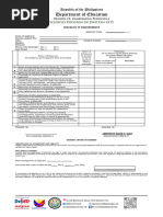 Checklist Omnibus Sworn Statement | PDF