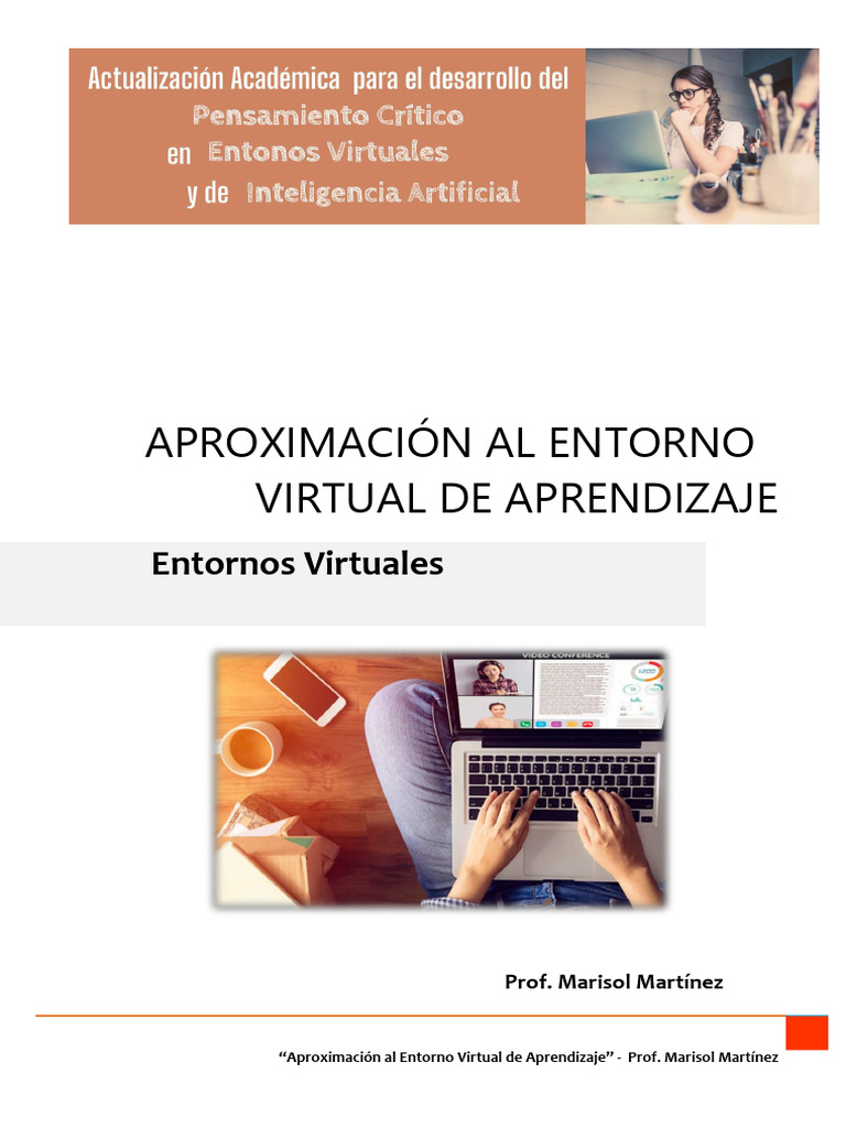 Entorno Virtual de Aprendizaje: Guía Esencial | PDF | Realidad virtual ...