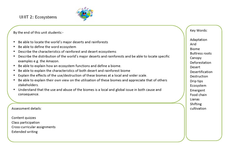 Understanding Ecosystems and Biomes | PDF | Rainforest | Ecosystem