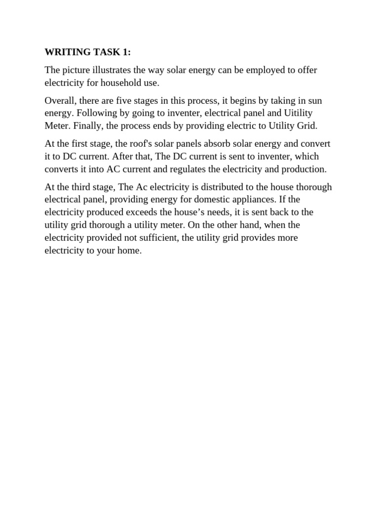 Writing Task 1 | PDF