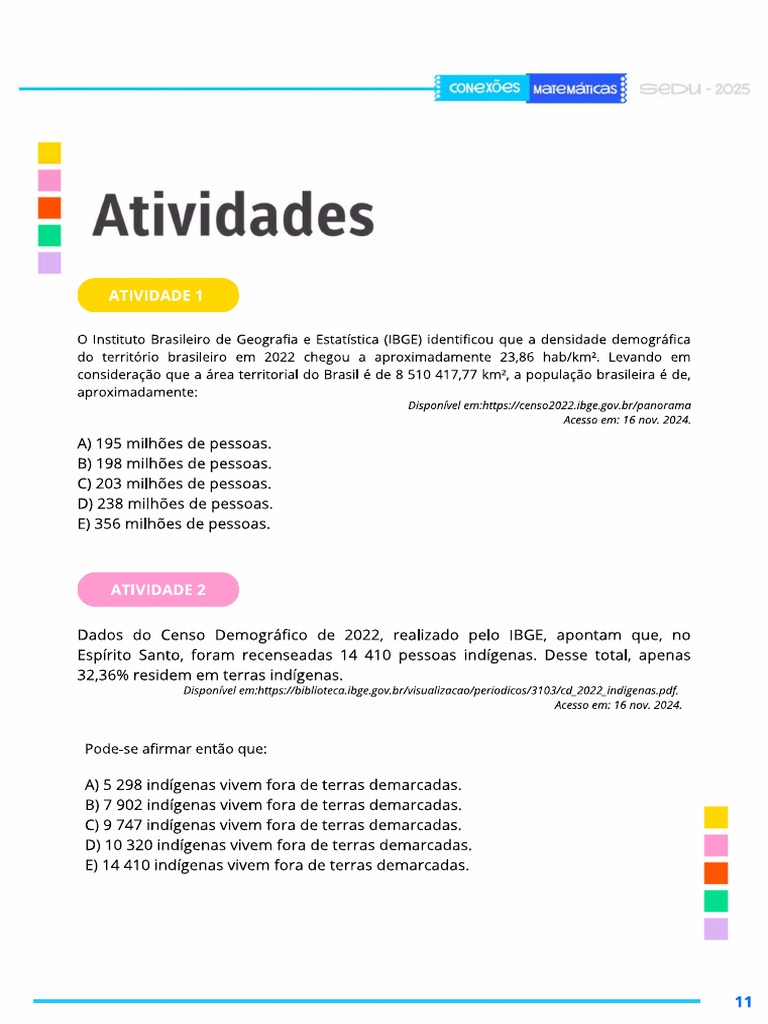 Exercícios 1 | PDF