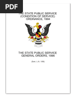 Public Service Regulations 1961 | PDF | Acquittal | Attorney General