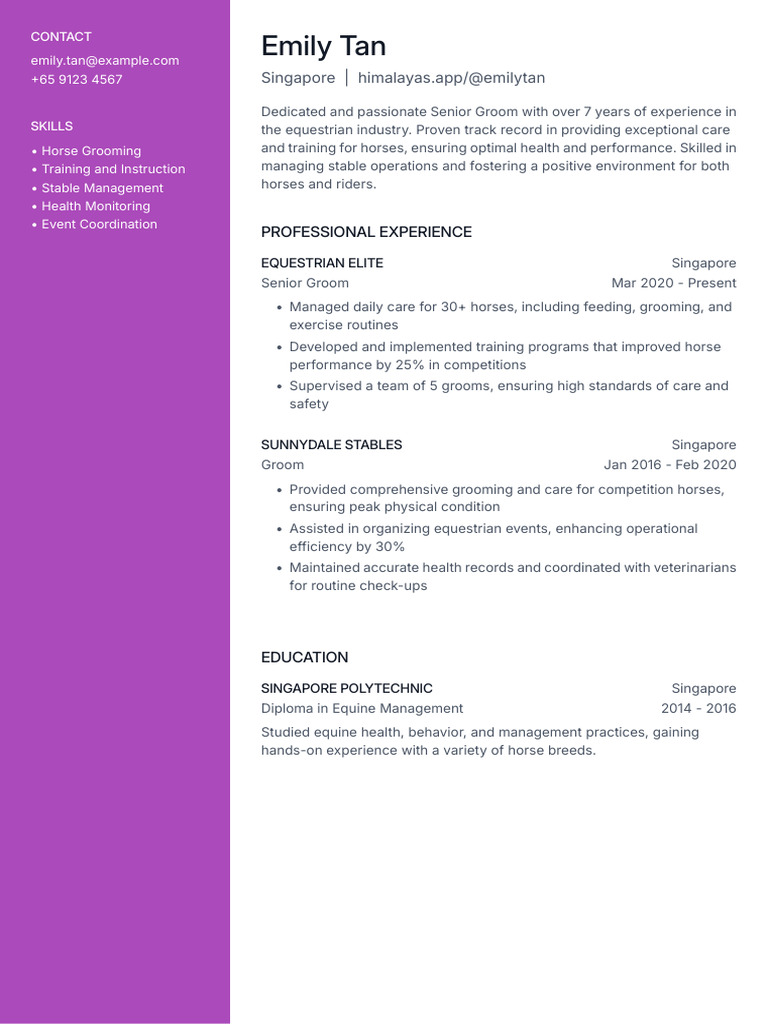 Emily Tan Resume | PDF