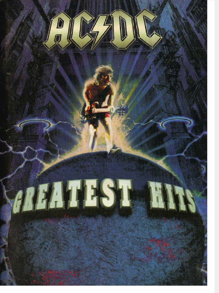 AC DC Great Hits | PDF | Rock Music