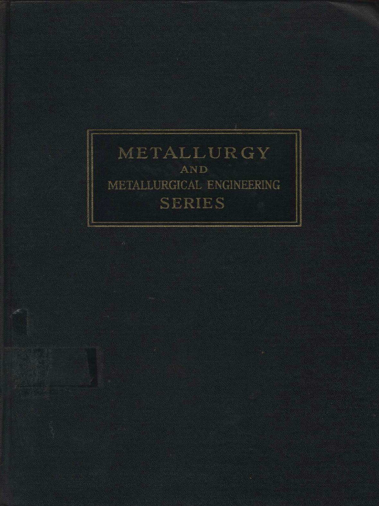 Mechanical Metallurgy | PDF