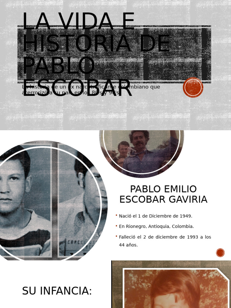 La Vida e Historia de Pablo Escobar | PDF | Colombia