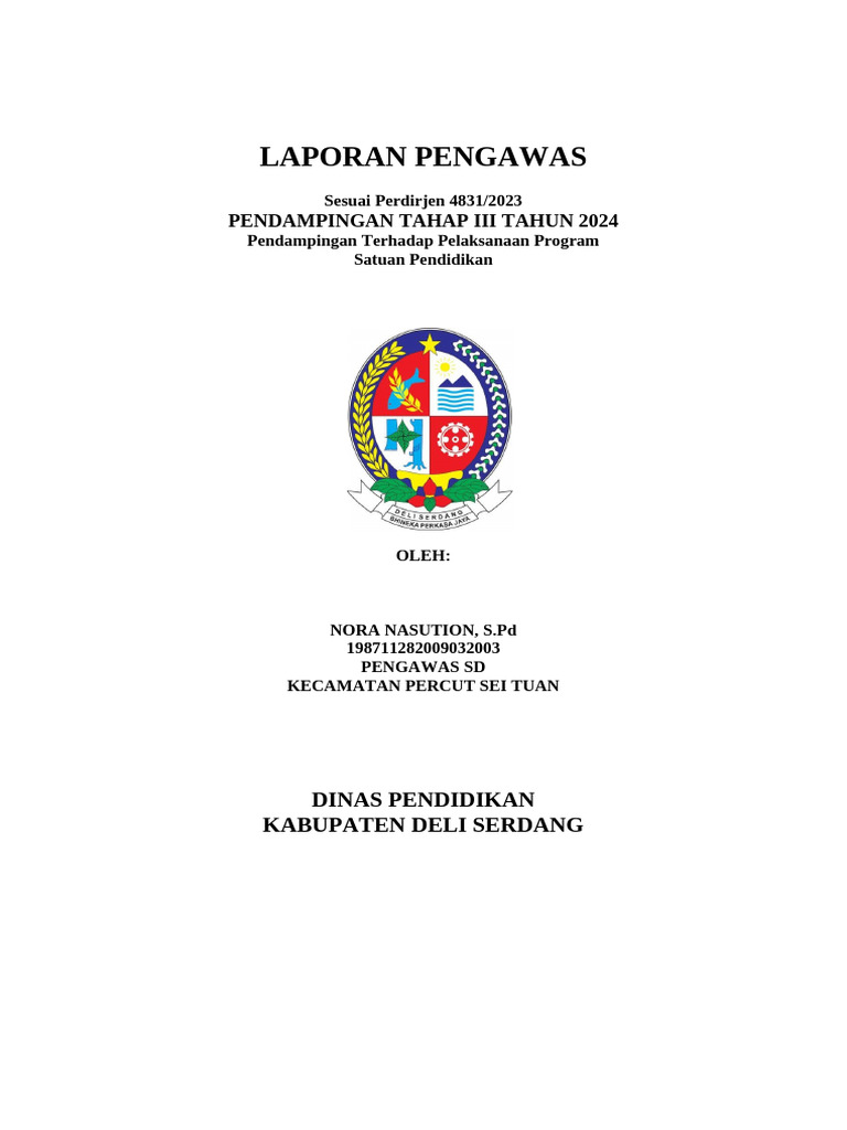 Laporan Pendampingan Tahap 3 | PDF