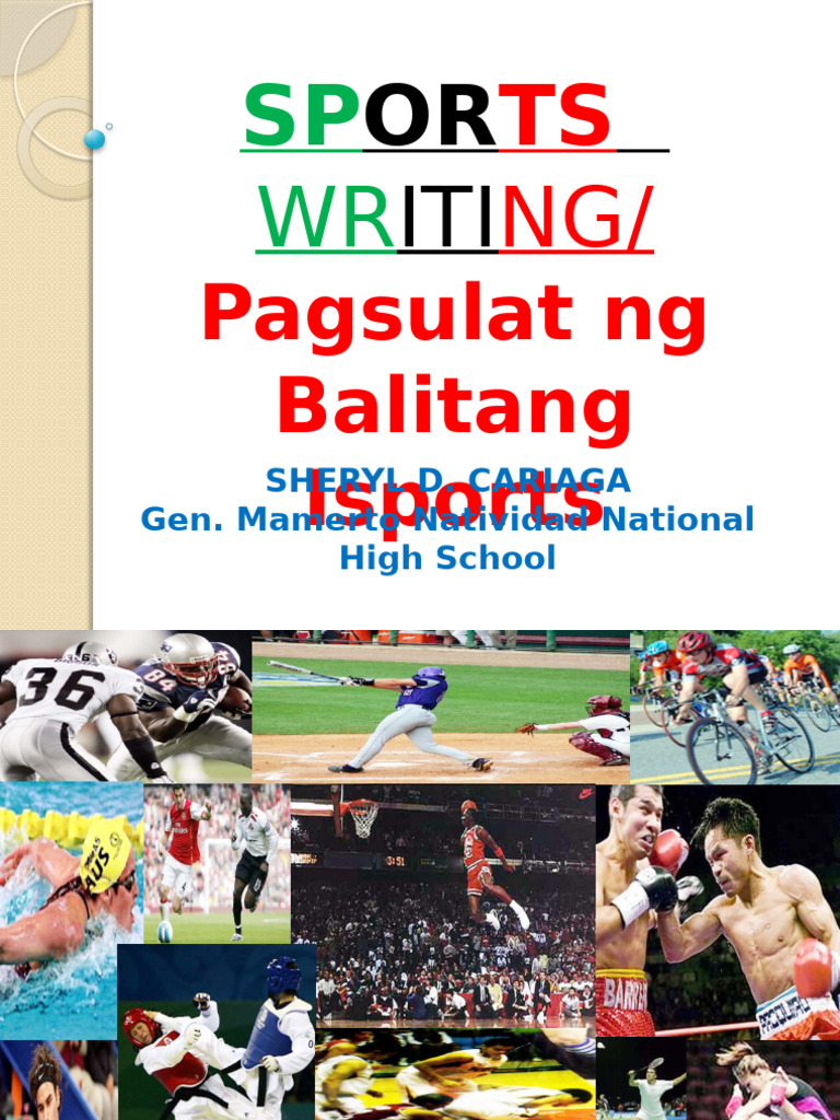 Essentials of Sports Writing Techniques | PDF