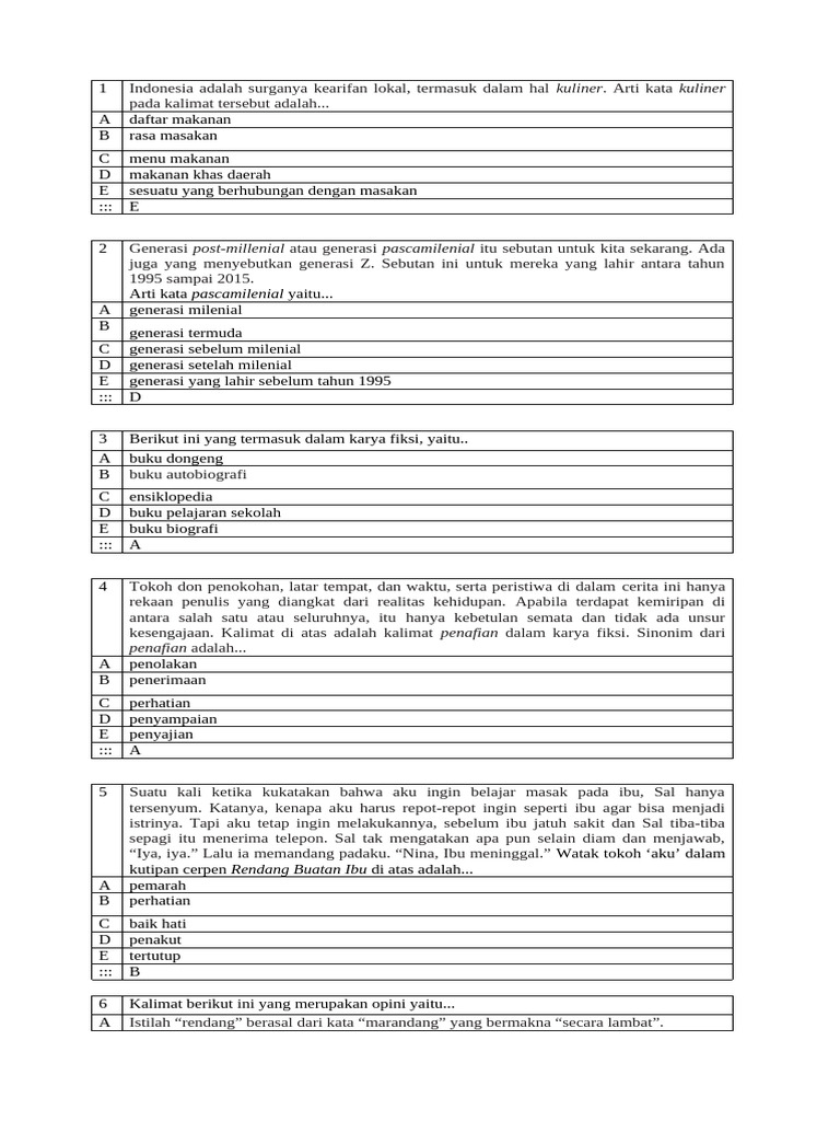 Soal Psaj Kelas Xii 2025 | PDF