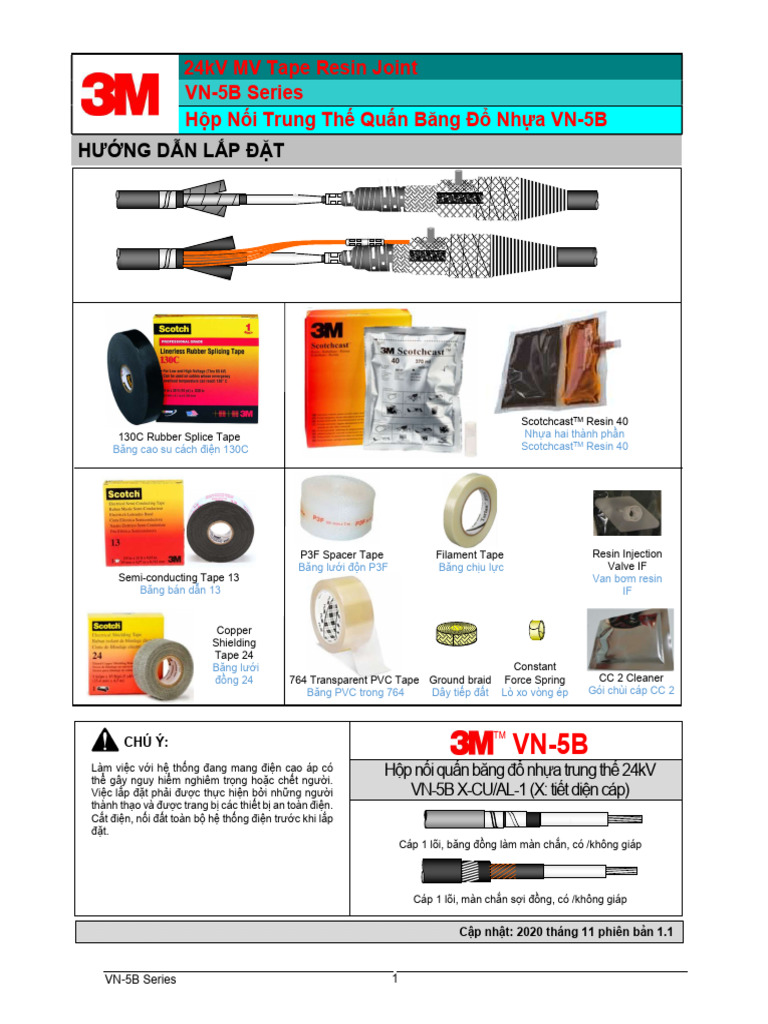 Official Instruction 5B-1C-VN 2020-11 130c.rev1.1 | PDF