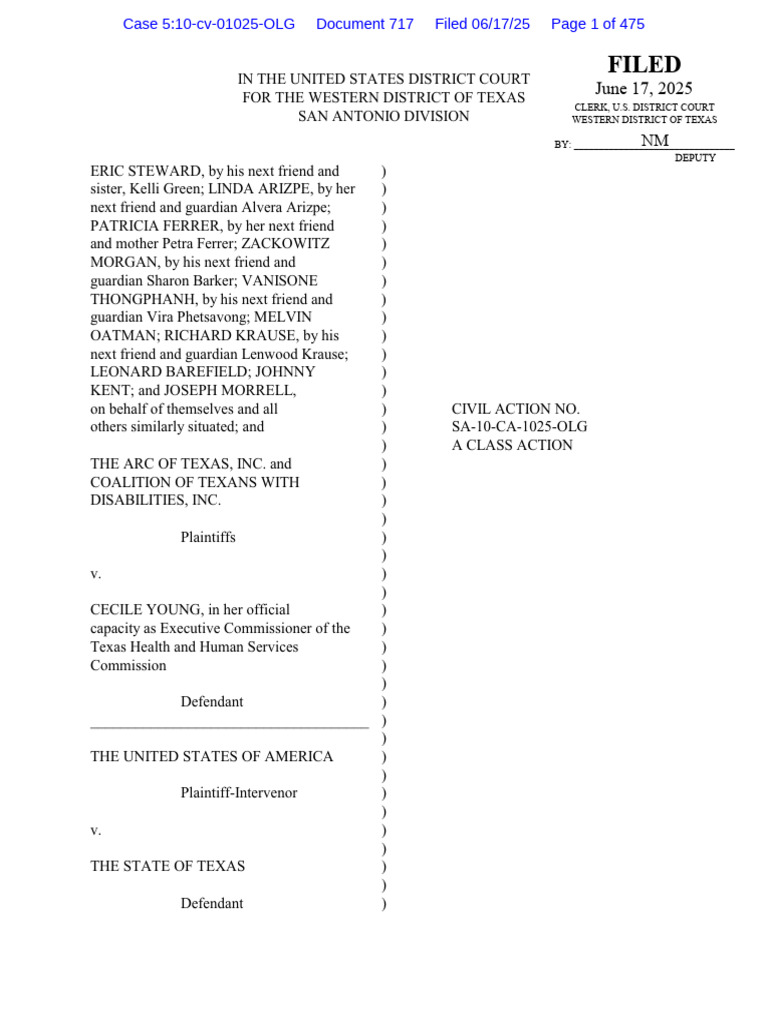 Trial Court Findings and Conclusions | PDF | Americans With ...