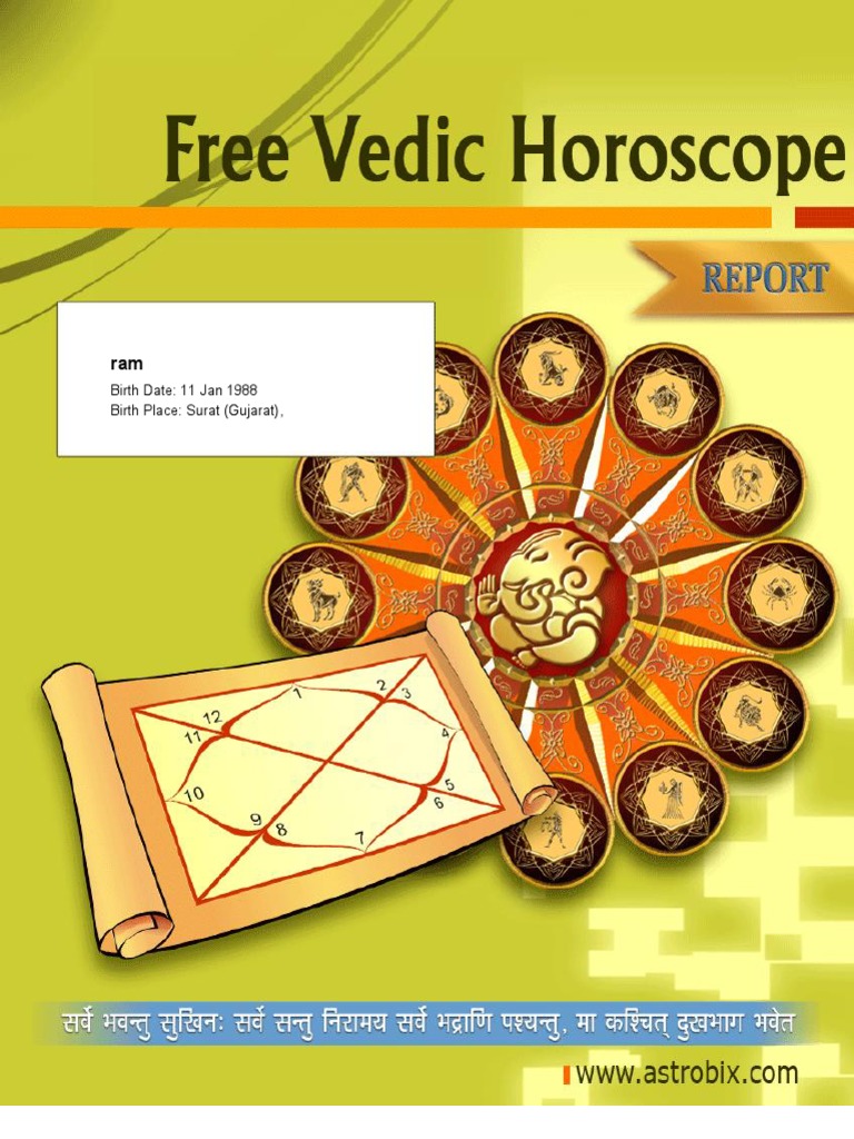 Ram's Free Kundali (20111214020130) | PDF | Astrology | Esoteric Cosmology