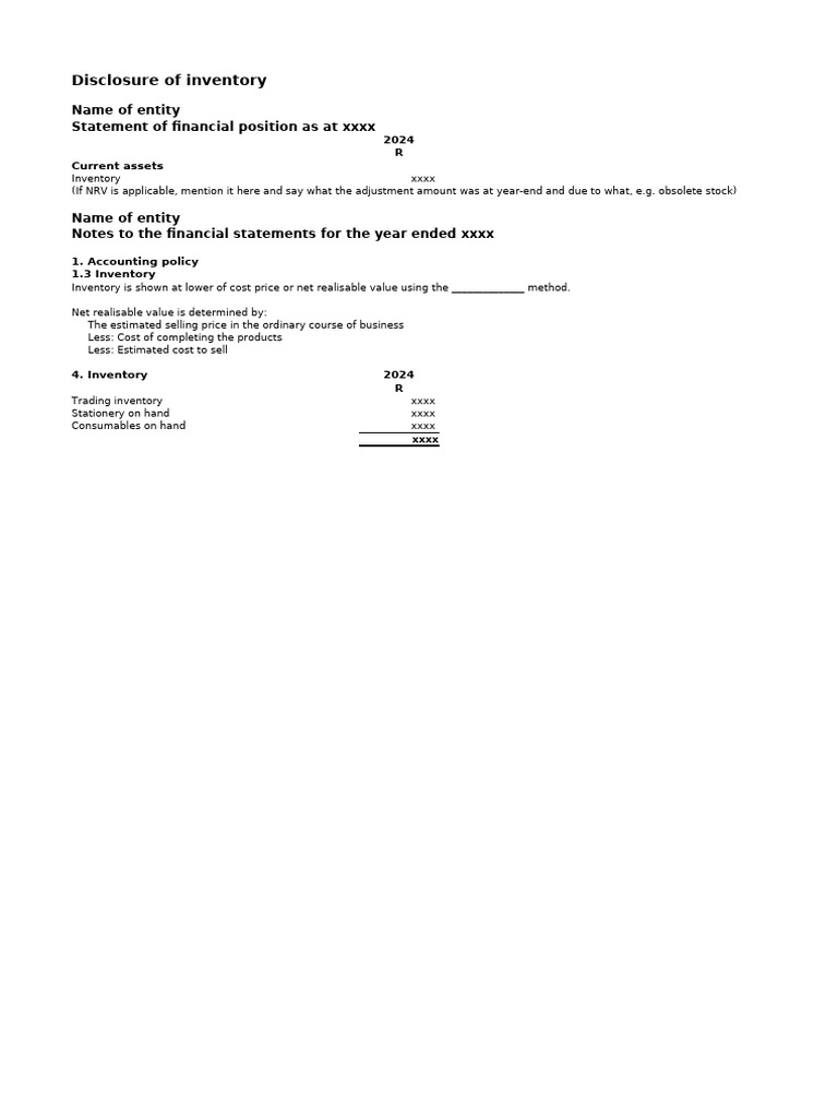 Summary+ +Inventory+Disclosure | PDF