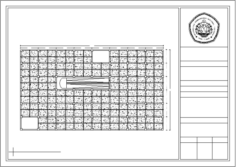 Denah Plat Lantai Lt1 | PDF