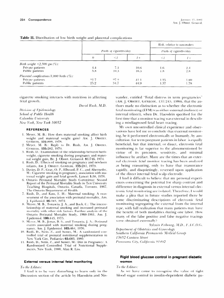External Versus Internal Fetal Monitoring Ymob | PDF | Women's Health ...