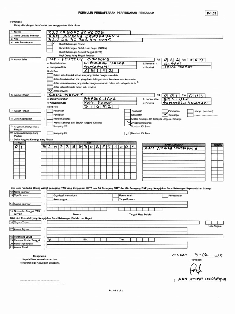 Aam Aminah Cendrakasih f1.03 | PDF
