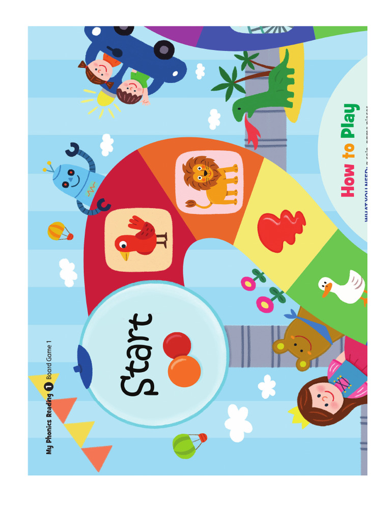 01 - My Phonics Reading 1 - Toy Land | PDF
