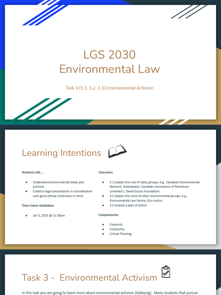 Task 3 (3.1, 3.2, 3.3) Environmental Activism | PDF | Environmental Movement