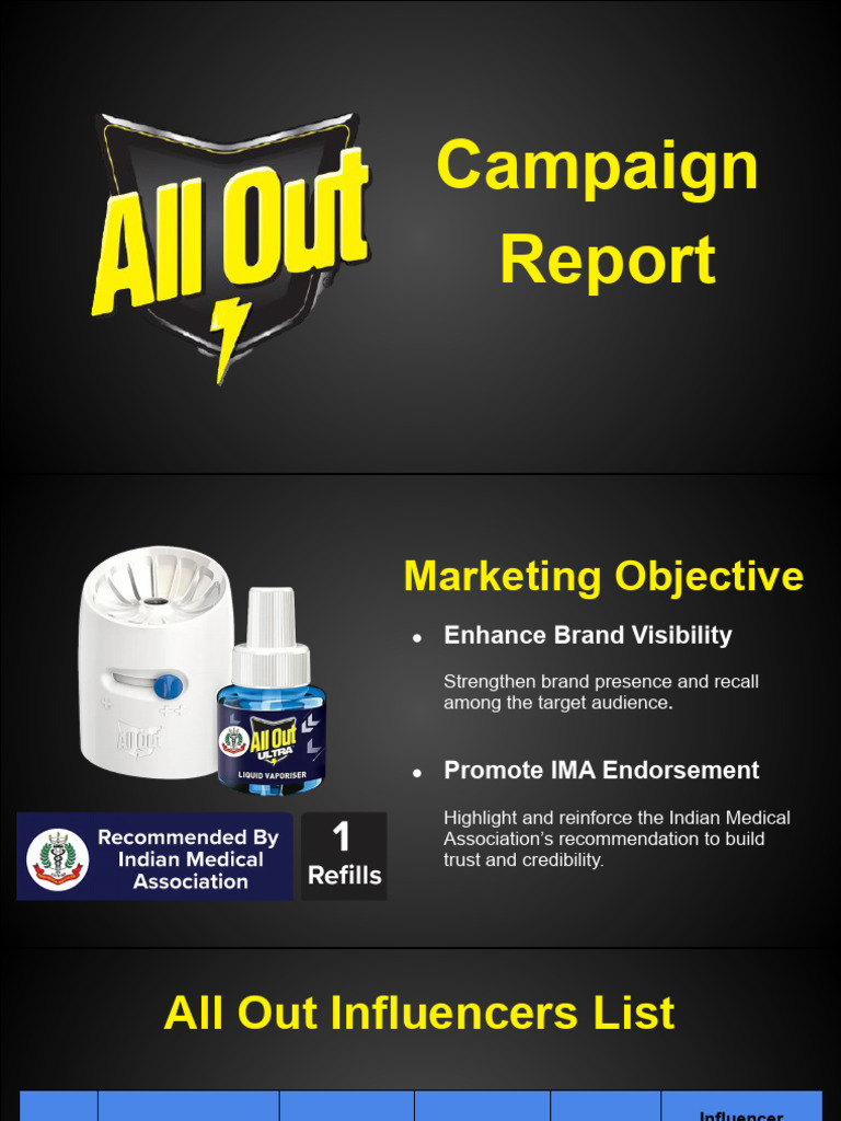 All Out Campaign Report - MSE | PDF