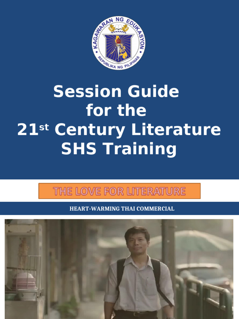 21st Century Literature Training Guide | PDF | Curriculum | Learning