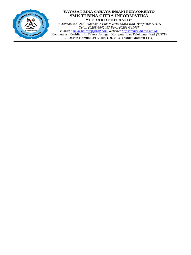 KOP Surat Bintra New | PDF