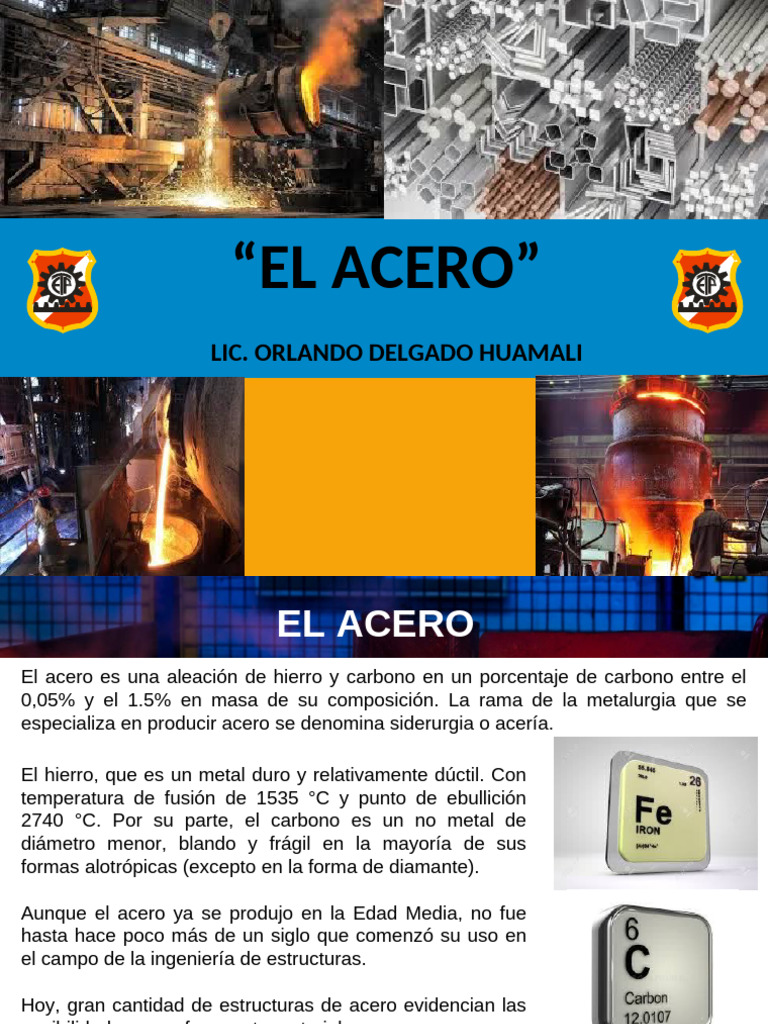 El Acero | PDF | Acero | Aleación