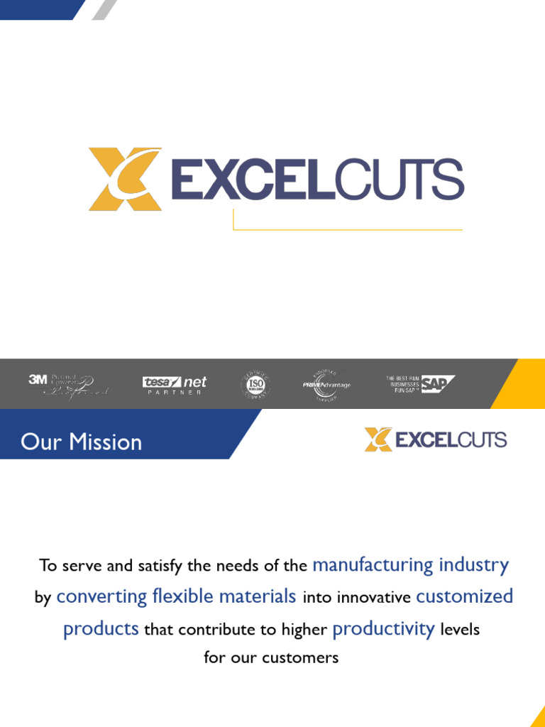 Excelcuts Presentation 2020 (English) | PDF | Mechanical Engineering ...