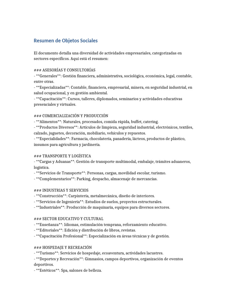 Actividades Empresariales y Servicios Diversos | PDF | Logística | Diseño