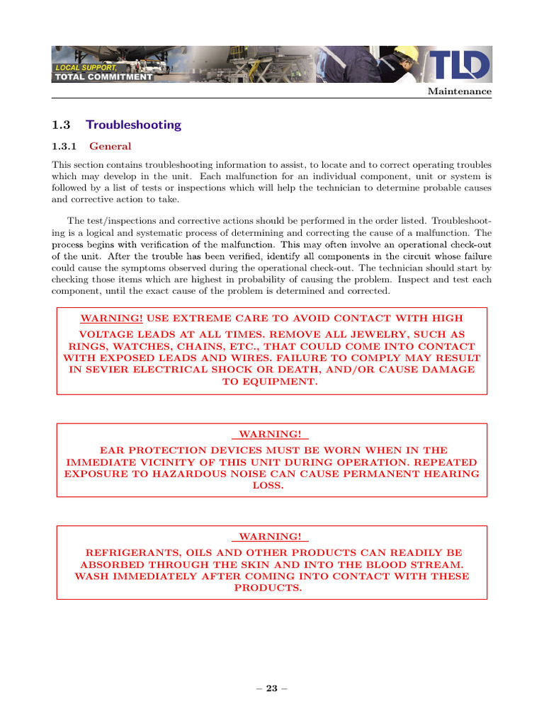 GF40 Troubleshooting Manual | PDF