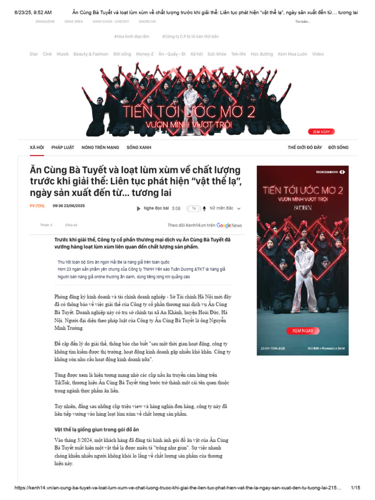 An Cung Ba Tuyet | PDF
