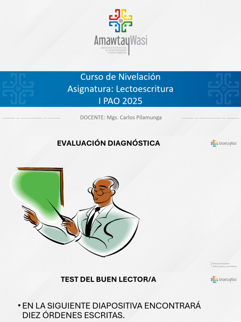 Test de Un Buen Lector-A | PDF
