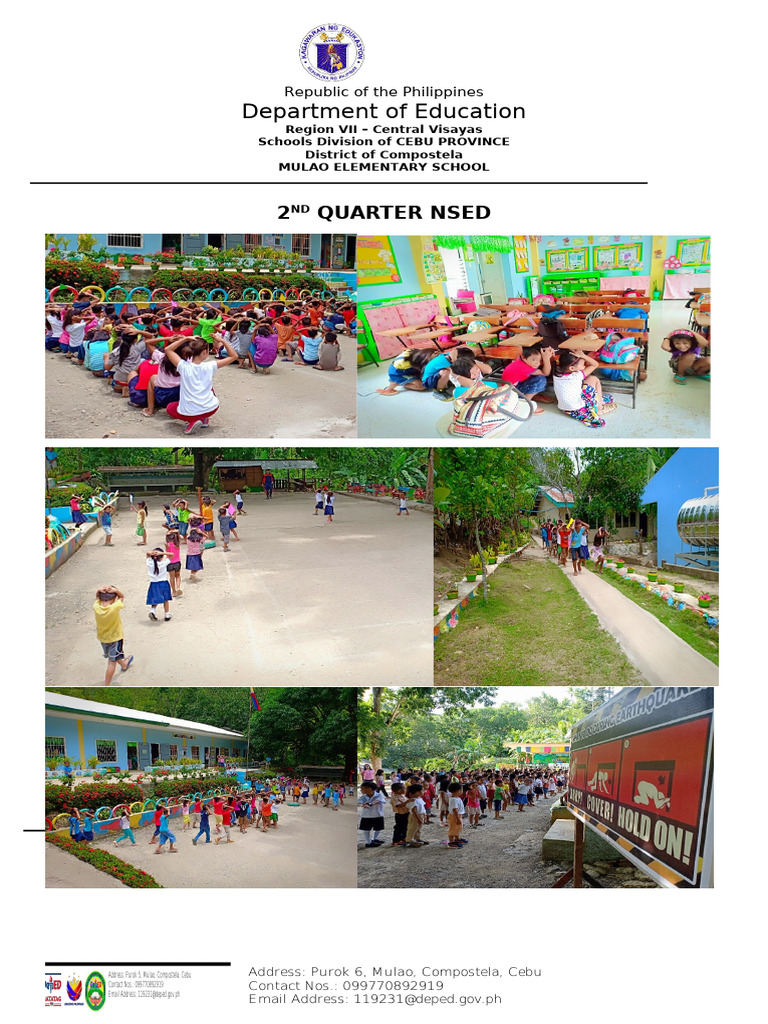 Mulao Elementary School 2nd Quarter NSED | PDF