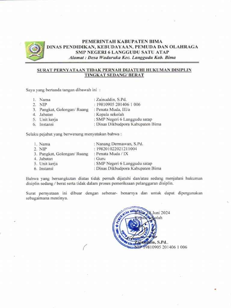 Suket Bebas Hukuman 2024 | PDF