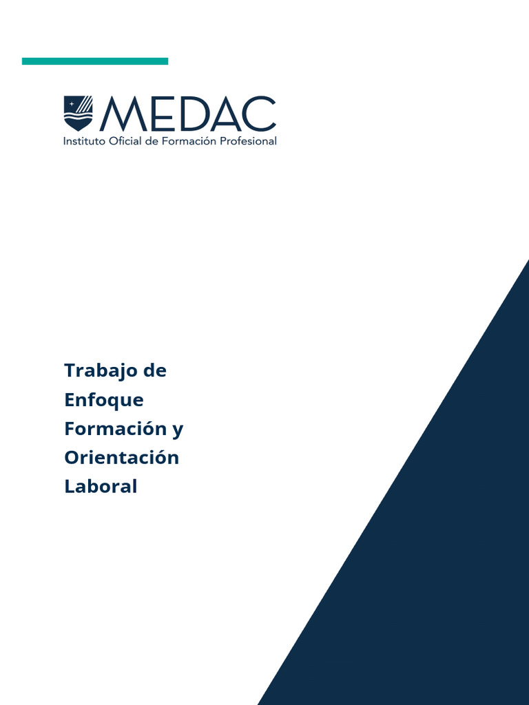 Formacion y Orientacion Laboral (TCAE) Guion Online | PDF | Bibliografía | Plan de estudios