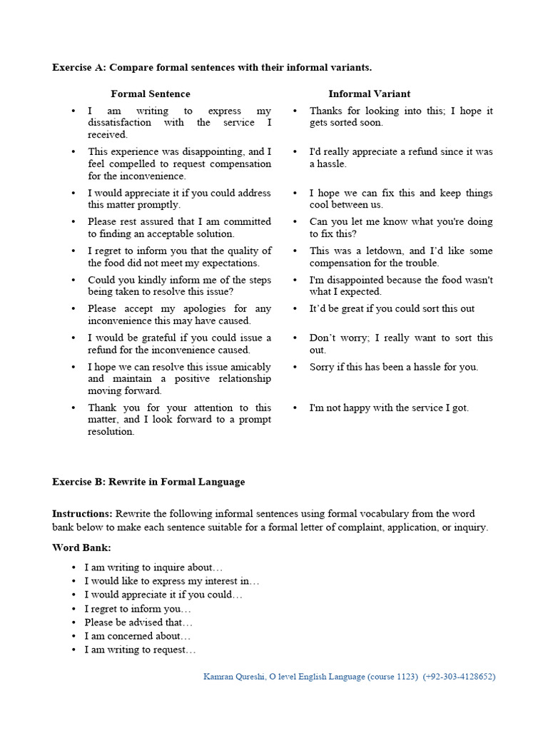 Module 2 D - Exercise Questions | PDF