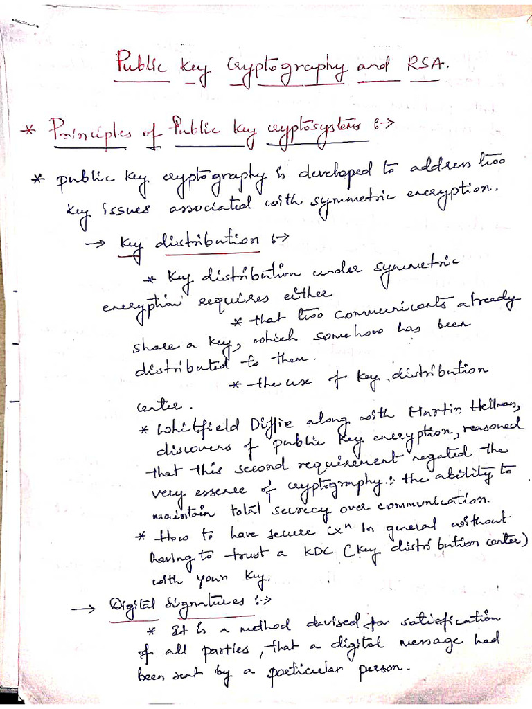 Unit 2 Cryptography | PDF