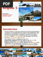 Bicol Region Overview: Geography & Provinces | PDF | Languages